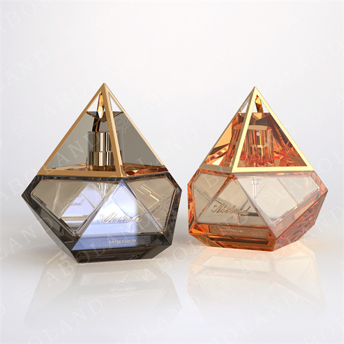 Diamond Shape Perfume Bottle With Various Colors,Perfume Bottle